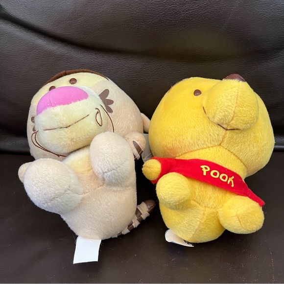 Disney | Toys | Disney Winnie The Pooh And Tigger Deformed Plushy Doll ...